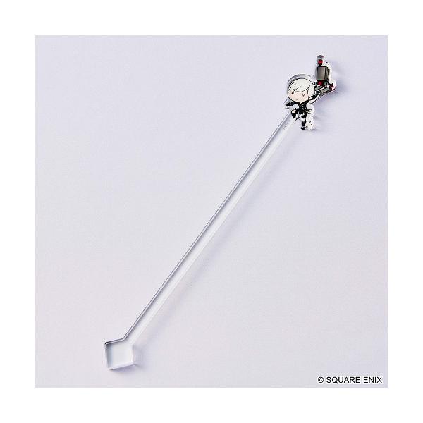『NieR:Automata』より、9Sのイラストがデザインされたマドラーが登場。SIZE:長さ：約190mm素材・成分：アクリル※お一人様２点までとなります。商品の不具合等はメーカーへお問い合わせ下さい。