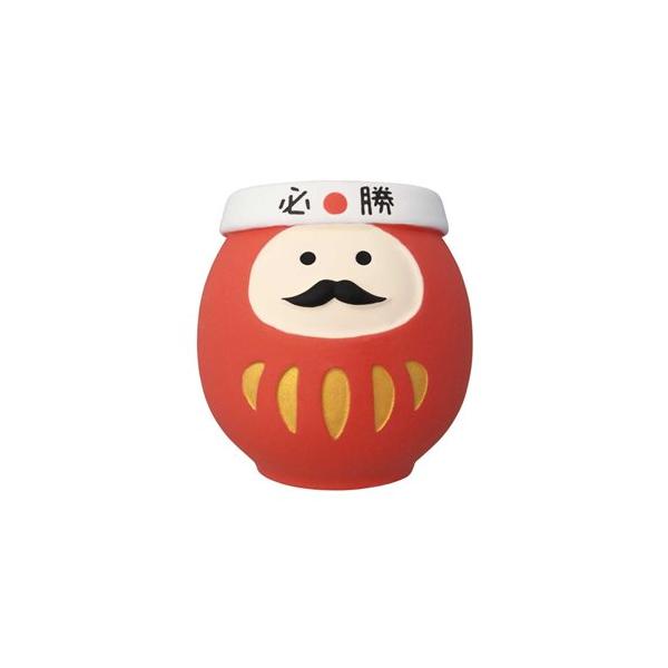 concombreまったり合格祈願。コンコンブルおなじみのだるまや招き猫たちが、がんばる受験生をまったりと応援します！ミニチュアマスコットの必勝だるまです。必勝はちまきを巻いた直球ストレートなザ・応援だるま。素材・成分：ポリレジンSIZE:...