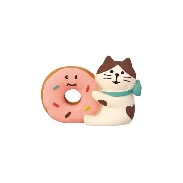 concombreまったりドーナツショップ。まあるいドーナツはしあわせのかたち。まんまる笑顔の仲間たちが集まって、まったりドーナツショップオープンしました。ミニチュアマスコットのドーナツLOVE猫です。ドーナツ大好き！笑顔のドーナツさんをぎ...
