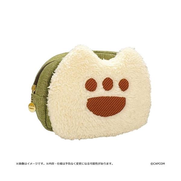 『モンスターハンターワイルズ』より、オトモ装備「ホープネコシリーズ」をモチーフとしたポーチが登場！『モンスターハンターワイルズ』のオトモ装備「ホープネコシリーズ」をモチーフとしたポーチです！ポーチの前面には、目を引く大きな肉球のワンポイント...