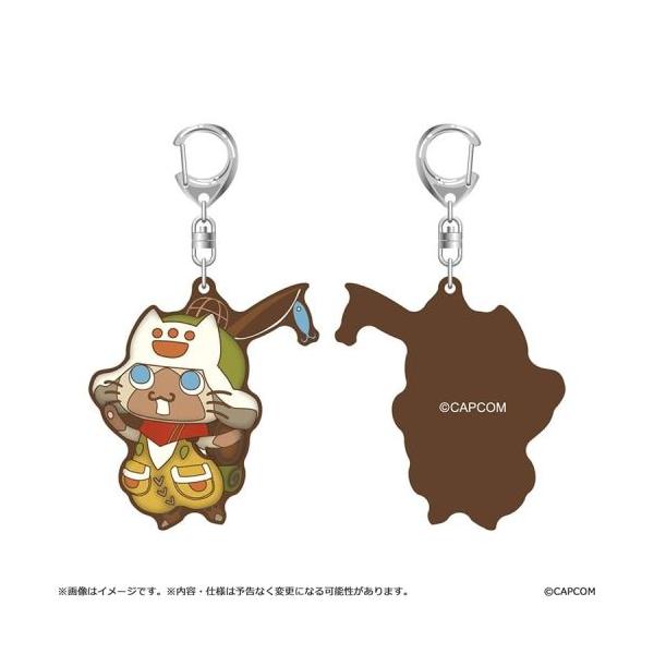 『モンスターハンターワイルズ』に登場するキャラクターのかわいいイラストを使用したラバーキーホルダーが登場！『モンスターハンターワイルズ』に登場する「オトモアイルー」のかわいいイラストがぷっくり質感のラバーキーホルダーになりました！バッグにつ...