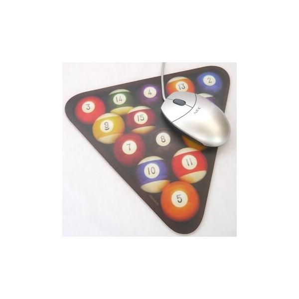 定価1320円/デザインブランドINNOKIDSからクリエイティブなマウスパッドシリーズが登場！こちらはビリヤード球がプリントされたマウスパッドです。PC周りにも遊び心を★SIZE：約255mm×230mm※製造上、マウスパッド本体裏面に擦...