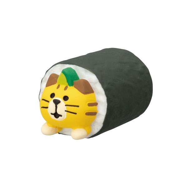 定価660円/ concombre節分祭。豆まき、お神酒、恵方巻き・・・おいしくて楽しい松足神社の節分祭。みなさまぜひご参加ください。コンコンブルミニチュアマスコットの巻寿司にゃんこ トラです。子猫のトラさん、お寿司に巻かれながらも節分を楽...