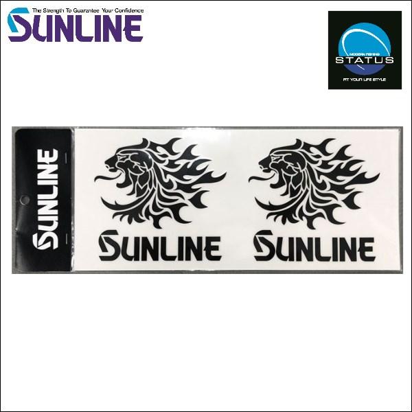 【発売日：2021年09月01日】サンライン ステータスメーカー/　SUNLINE品番/   ST6000品名/　 獅子転写ステッカー 2枚セットカラー/　ブラック 黒サイズ/ 縦 約112mm　×　横 約125mm入り数/２枚セット定価/...