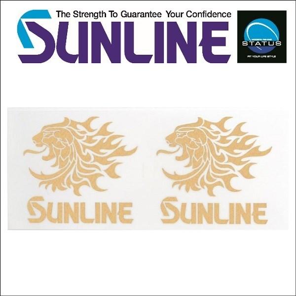 【発売日：2022年04月05日】サンライン ステータスメーカー/　SUNLINE品番/   ST6001品名/　 獅子転写ステッカー 2枚セットカラー/　ゴールドサイズ/ 縦 約112mm　×　横 約125mm入り数/２枚セット定価/　 ...