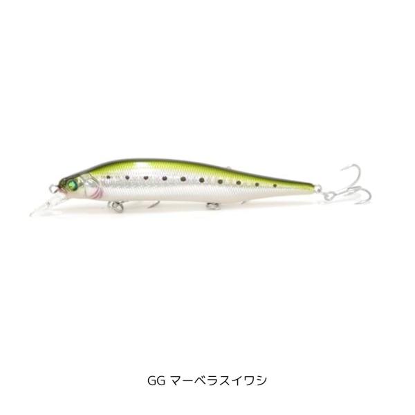 coler:GG マーベラスイワシ 　Length:115mm 　Weight:18g 　Type:SINKING 　Other.1:Hook : #6 x 3pcs