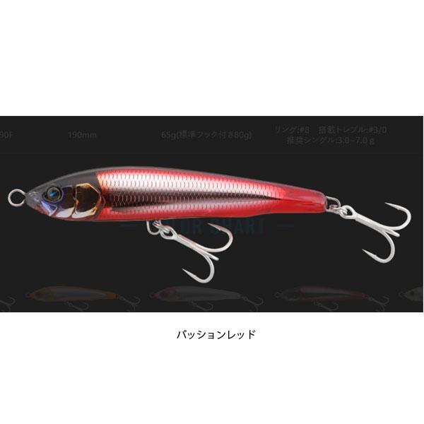 CiAN PENCIL SERPENS 160FLength 160mm　Weight 40g(標準フック付き50g)　Hook リング:#7　搭載トレブル:#2/0　推奨シングル:2.5~4.5ｇ