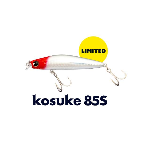 [全長]85mm　[重量]13.5g　[タイプ]シンキング　[レンジ]40 ? 80cm　[アクション]ローリング　[フック]#4　[リング]#3　[メインターゲット]シーバス