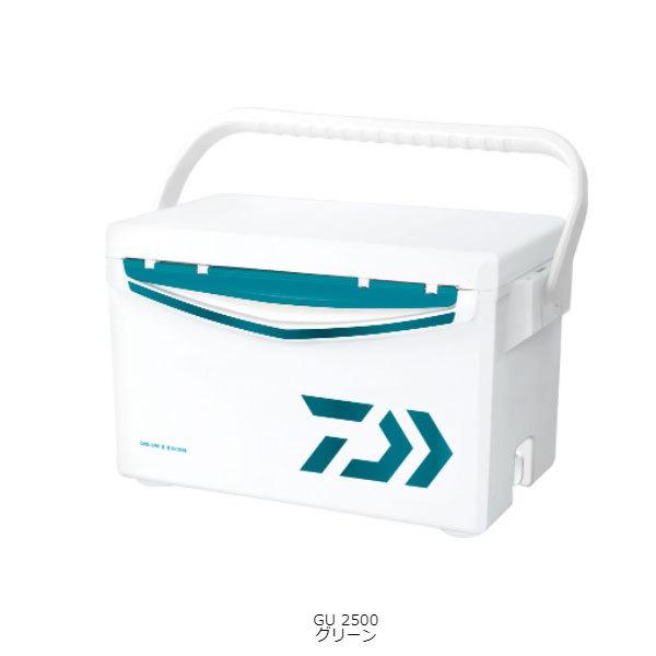 GU 2500 グリーン<br>容量（L）25　自重（kg）4.6　内寸（cm）22×43×25.5　外寸（cm）31×58×33.5<br>※サイズ表示は縦（奥行）×幅×高さの順です。※内寸は一番狭い所、外寸は一番...