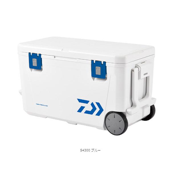 S4300 ブルー容量（L）43　自重（kg）8.3　内寸（cm）23×56.5×31.5　外寸（cm）34×73.5×41　※サイズ表示は奥行、幅、高さの順※内寸は一番狭いところ（キャスター部除く）、外寸は一番広い所です。※自重はクーラー...