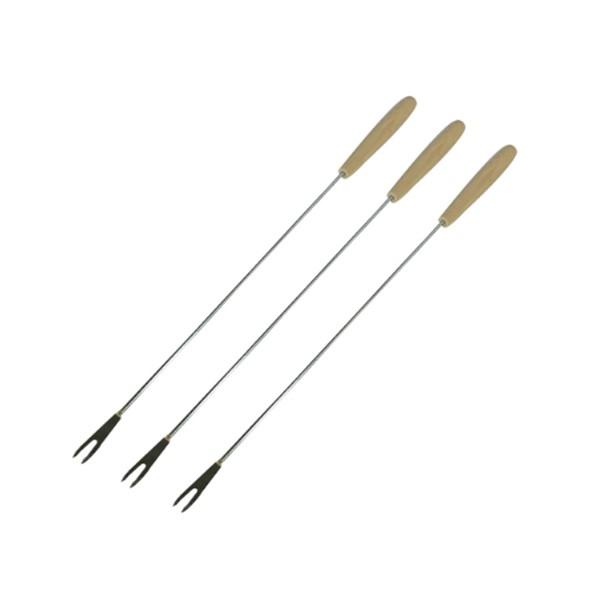 ＜製品サイズ(約)＞ 全長350mm＜材質（品質）＞ 金属部：鉄（クロムメッキ）、ハンドル：天然木＜原産国＞ 中国