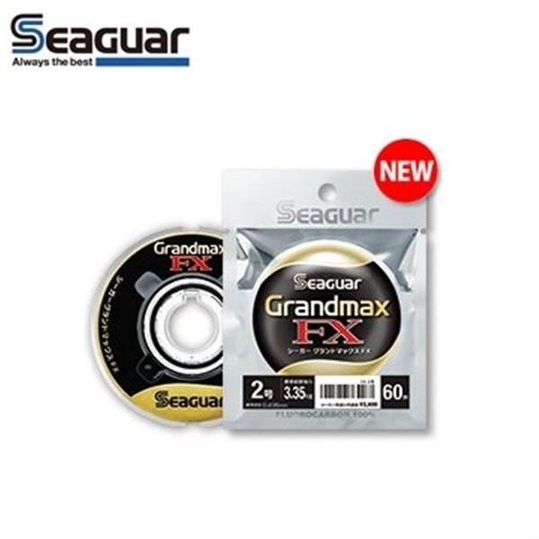 クレハ シーガー グランドマックスＦＸ 60ｍ　クリア　１０号　シーガー最高グレードのフロロカーボンハリス。