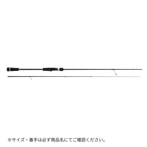 全長:6'5"ft 　継数:2pcs 　鉛負荷:15号-30号 　PEライン:0.3-0.8号 　標準自重:74g 　仕舞寸法:102cm 　アクション:RF 　JAN (4573236):276595