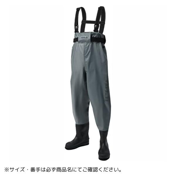 カラー:グレー 　サイズ:25.0-25.5cm 　自重:2.2kg（L） 　原産国:中国 　材質:ナイロン70D、PVC