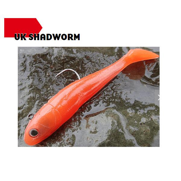 ユーケー シャッドワーム 3.5”長さ3.5 inch　入り数4 pcs