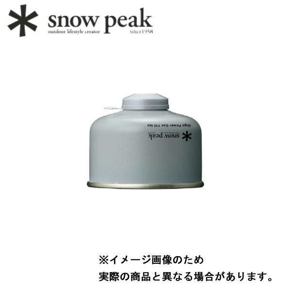 スノーピーク ギガパワーガス110イソ GP-110SR　正立装着or倒立装着！ストーブ＆ランタンの性能を最大限に導きます!!