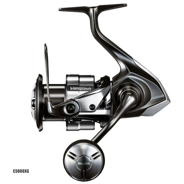 C5000XGギア比 6.2　実用ドラグ力(Kg)6　最大ドラグ力(Kg)11　自重(g)220　スプール　径(ｍｍ)/ストローク(ｍｍ)52/19　糸巻量ナイロン(号-m)4-190,5-150,6-125　糸巻量ナイロン(mm-m)0....