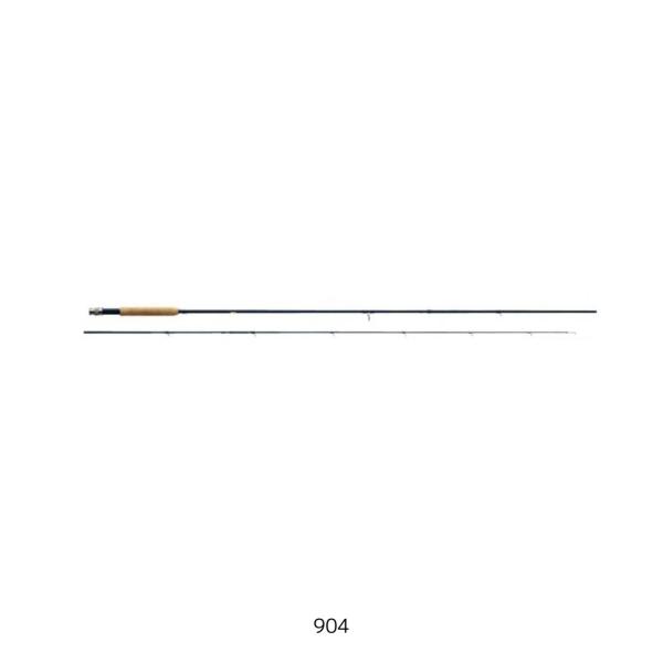 全長(ft.):9'0'' 　全長(m):2.74 　継ぎ方式:逆並継 　継数(本):3 　仕舞寸法(cm):95.3 　自重(g):99 　先径(mm):1.6 　Line No.:4 　グリップタイプ:Cigar 　リールシートタイプ:...