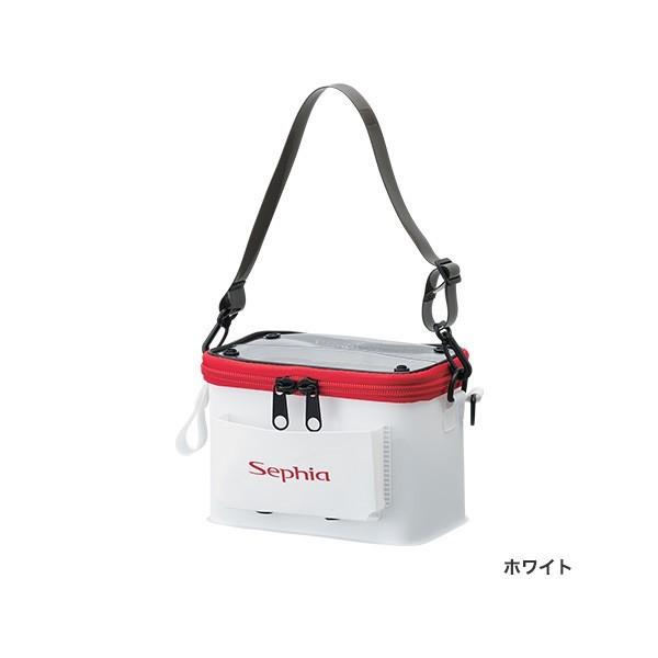 シマノ メタルスッテ船縁ポーチ ホワイト BK-242T