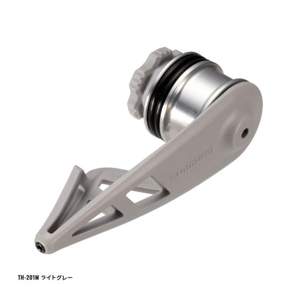 ライトグレー　全長(mm)75　重量(g)33　適合ライン号数(号)PE0.3~3.0　素材： 本体・ツマミ：ガラス強化PBT樹脂、ボビン：アルミ、リング：ジルコニア、糸止めリング：ニトリルゴム