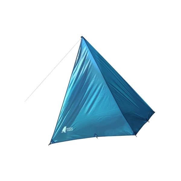 本体サイズ:約300×250×H180cm 　収納サイズ:約55×10×10cm 　重量:約1.2kg 　材質:シート/ポリエステル68D（耐水圧1000mm）UV30+　　　ポール/Ф19mmスチール 　付属品:ピンペグ7本、自在付きロー...