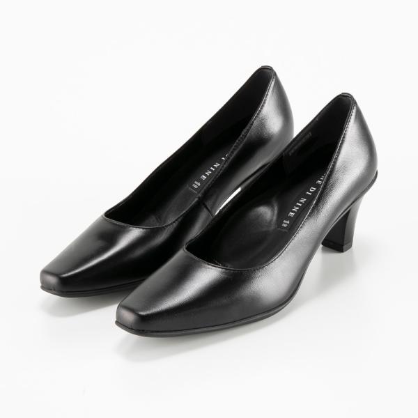デイリーユースからフォーマルまで活躍してくれるベーシックなデザイン。仕事履きや冠婚葬祭、オケージョンやセレモニーなど幅の広い活躍が期待できそうです。【ナインディナイン/Nine Di Nine】【カラーバリエーション】ブラック【アッパー】天...