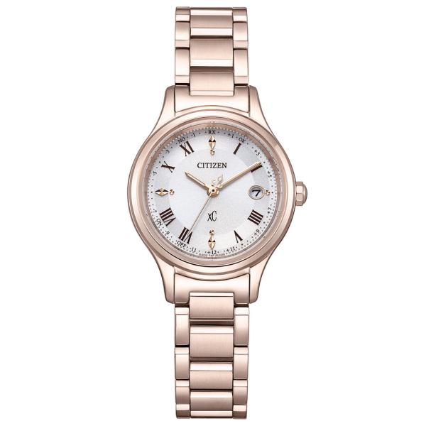 hikariコレクションのデザインポイントである”光の環”をイメージした、すっきり細く上品なベゼル。艶やかなパールホワイトの文字板、ブラウンのローマ数字インデックスが、視認性を確保しつつ上品で優しい印象を与えます。文字板12時、6時、9時位...