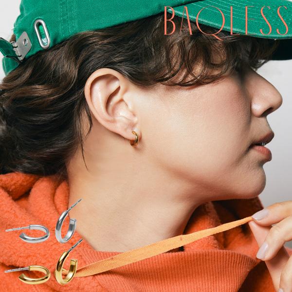Baqless [バックレス]スイスブランドのBaqless はピアス本体とキャッチが一体化した世界初の構造でストレスフリーの“落ちないピアス”を実現したブランド。実用性と機能性、そしてデザインを兼ね備え、オンオフ様々なシーンで活躍する種類...