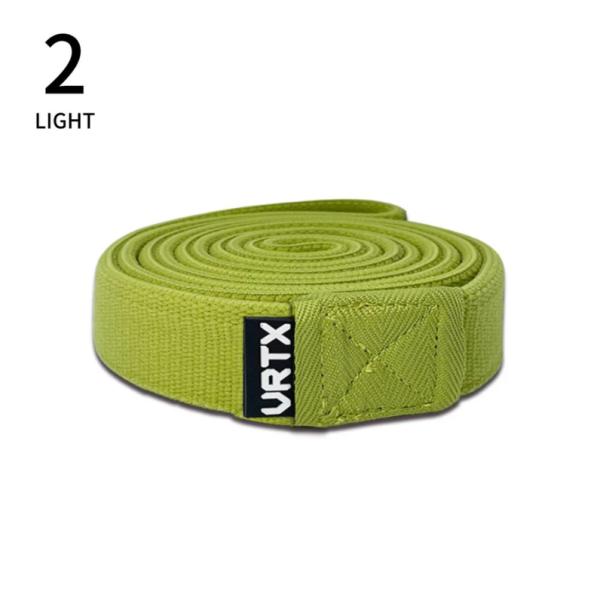 進化したフィットネスバンドゴム製チューブの従来の欠点をすべて解決！《米特許取得/日本初上陸》＝＝＝強度ラインナップ(6強度展開)＝＝＝00　Double Zero0　Zero1　X-Light2　Light3　Medium4　Heavy5　...