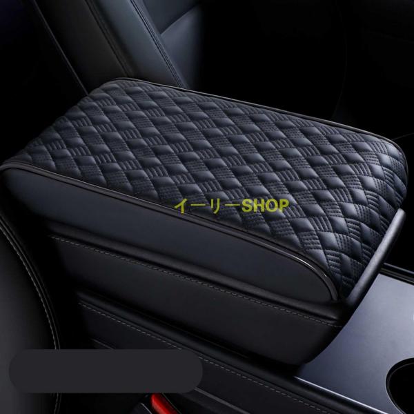 【多機能デザイン】車用 アームレストカバー、に適合AMG A B S CLA GLE GLS GLBクラス。サイズ：35 x 20 x 5cm（13.75インチ x 7.75インチ x 2インチ）の最適化された寸法で、ほとんどの最新車両のセ...