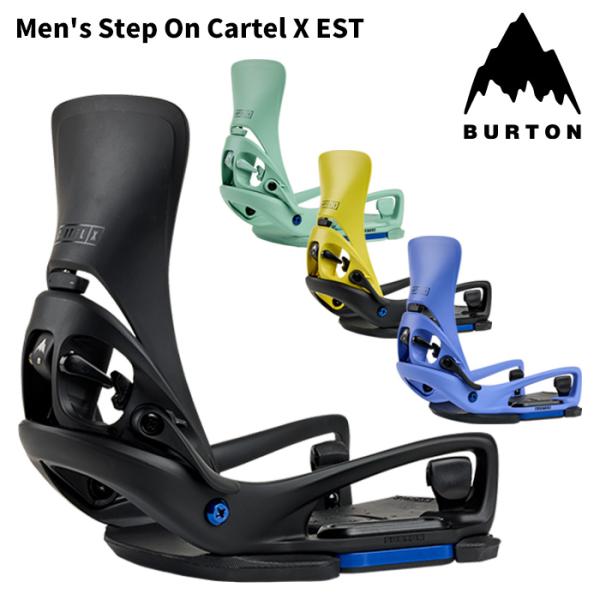 BURTON バートン スノーボード ビンディング Men's Step On Cartel X EST 25-26モデル ステップオン バインディング