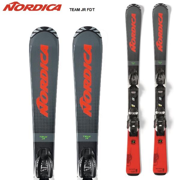 Nordica ノルディカ スキー板 ビンディングセット ジュニアTEAM JR FDT◆BINDINGSJR 4.5 FDT◆LENGTH / SIDECUT(mm) / RADIUS(m)70cm / 102-67-89 / 380cm...