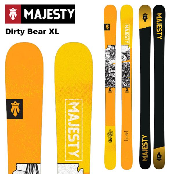 Majesty マジェスティ スキー板 Dirty Bear XL 板単品 24-25 モデル