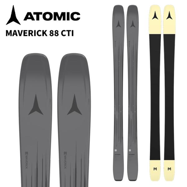 ATOMIC アトミック スキー板 MAVERICK 88 CTI 板単品 25-26モデル
