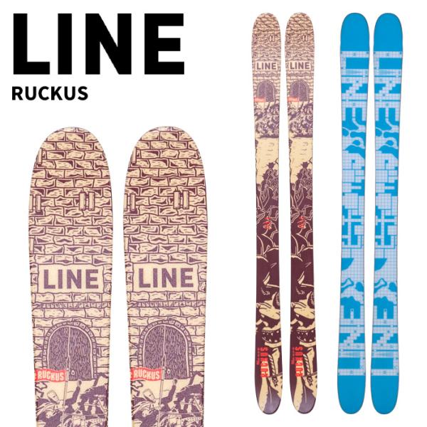 LINE ライン スキー板 RUCKUS 板単品 25-26モデル ユース