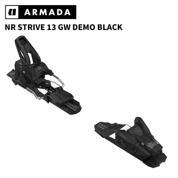 ARMADA アルマダ スキー ビンディング NR STRIVE 13 GW DEMO BLACK（解放値 4.5-13.0）26-27モデル【単品販売不可】