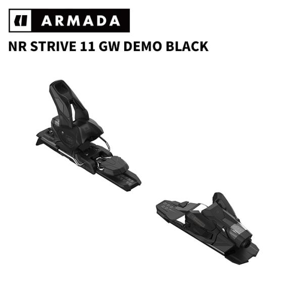 ARMADA アルマダ スキー ビンディング NR STRIVE 11 GW DEMO BLACK（解放値 3.5-11.0）26-27モデル【単品販売不可】