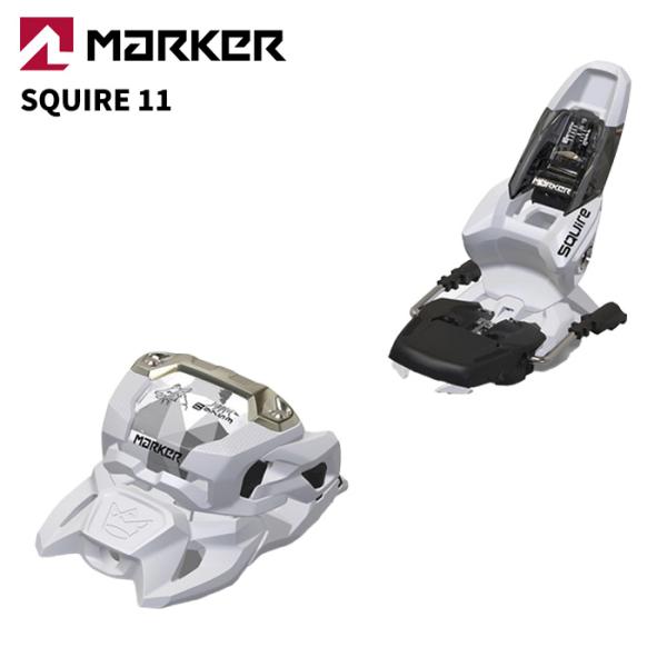 MARKER マーカー スキー ビンディング SQUIRE 11 WHITE（解放値 3.0-11.0）26-27モデル【単品販売不可】