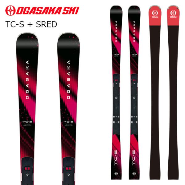 OGASAKA オガサカ スキー板 TC-S + SRED プレート付き板単品 26-27モデル