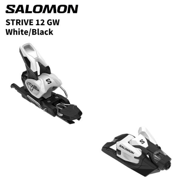 SALOMON サロモン ビンディング STRIVE 12 GW  White/Black （解放値 4.0-12.0） 26-27モデル 【単品販売不可】