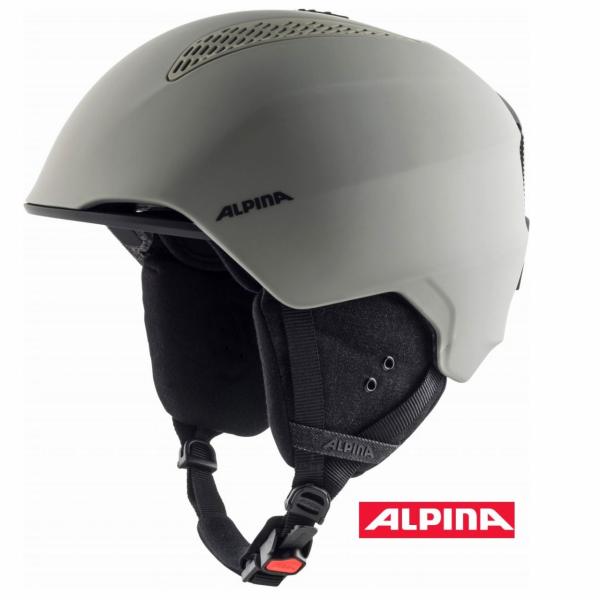 ALPINA【GRAND：ムーン/グレイマット】 アルピナ　ヘルメット　グランド　スキーヘルメット　スノーボードヘルメット 23-24モデル