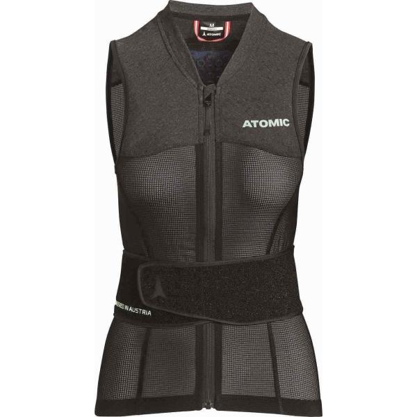 女性用 ATOMIC【24/25・LIVE SHIELD Vest AMID W/All Black】AN5205038 レディース　背面プロテクター