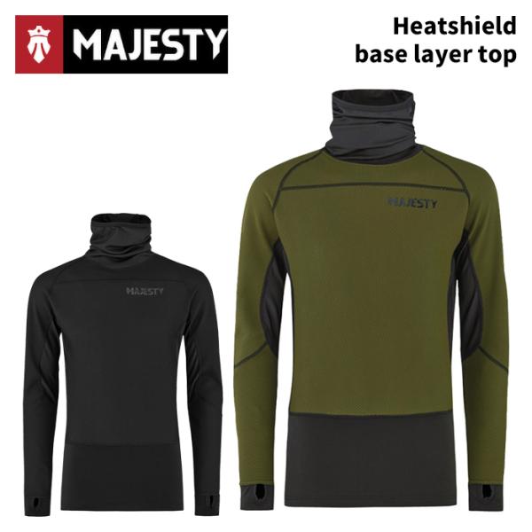 Majesty マジェスティ ベースレイヤー Heatshield base layer top 25-26モデル