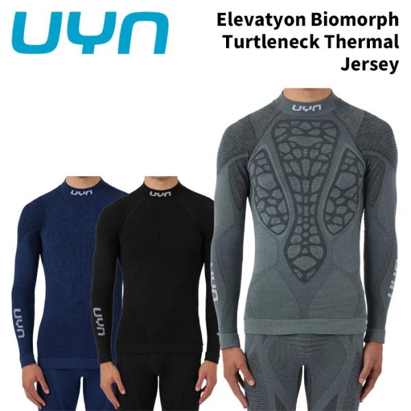 UYN U100510 ウィン ベースレイヤー シャツ Elevatyon Biomorph Turtleneck Thermal Jersey 25-26モデル
