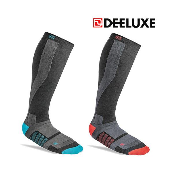 DEELUXE【Thermo Socks EVO +】ディーラックス　サーモソックスエボプラス　靴下　スノーボード専用　段階的着圧設計　信頼の日本製