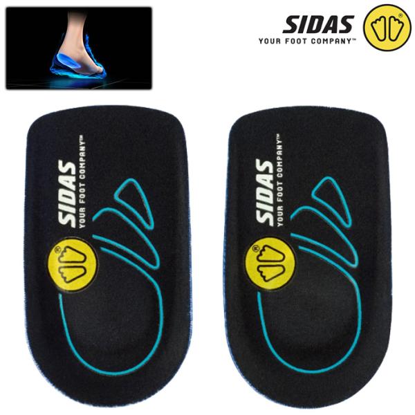 SIDAS【GEL HEEL PAD｜3133331】シダス ジェルヒールパッド カカト部分の衝撃を吸収分散　2個入り(左右)