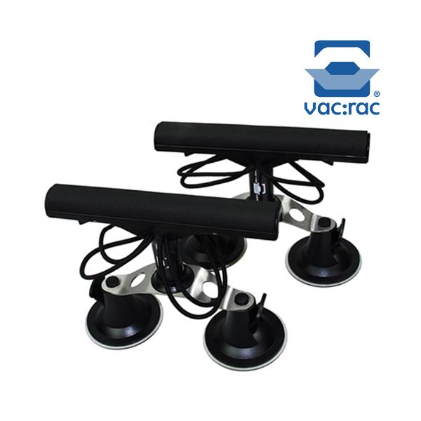 Vac Rac【Vac Rac Quad Rac】四つの真空吸盤で固定するタイプのロッドキャリア　ロッドキャリー　バックラック　クアッドラック　ポイント移動