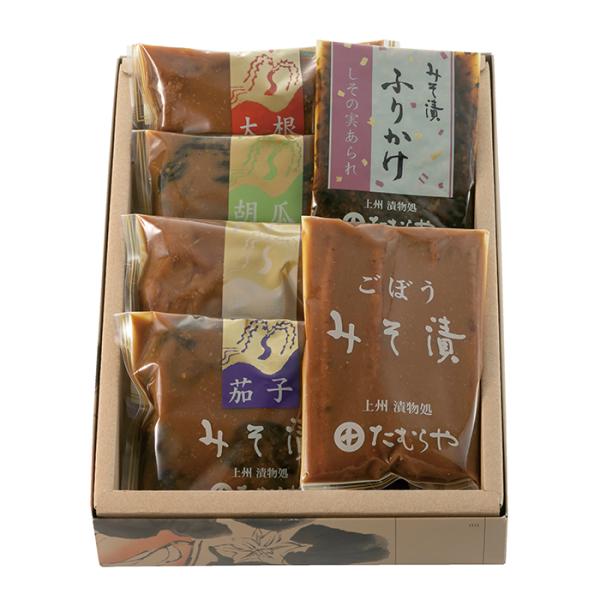 【2026年お中元・ポイント10倍】04-06 〈群馬県前橋〉 たむらやみそ漬け詰合せ F686