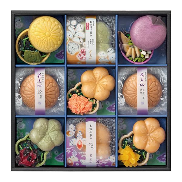 【2026年お中元・ポイント10倍】36-05 京都 辻−が花 京のお茶漬とお吸物 夏の彩り最中詰合せ FD06