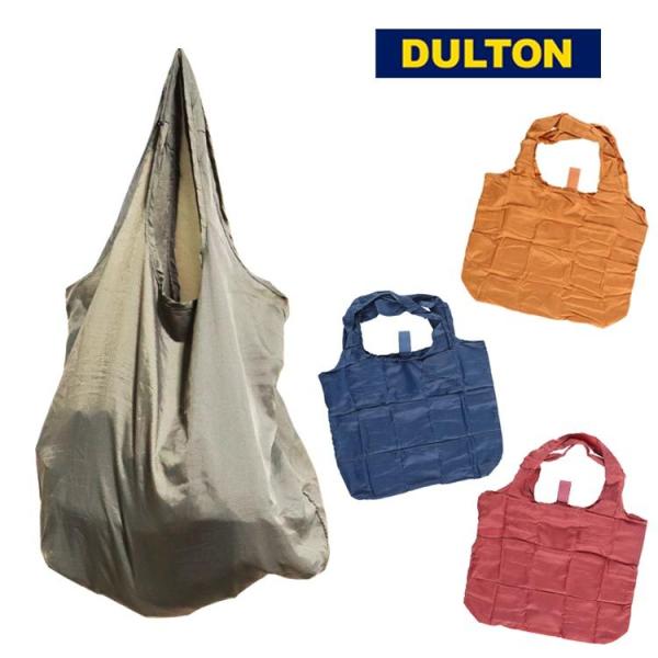 【製品仕様】DULTON FEATHER-LIGHT BAG Mカラー：グレー/ネイビーブルー/レッド/イエロータイプ: Mサイズ : H.300mm W.380mm D.80mm　　　　 Handle L.460mm材質 : ナイロン、ゴ...